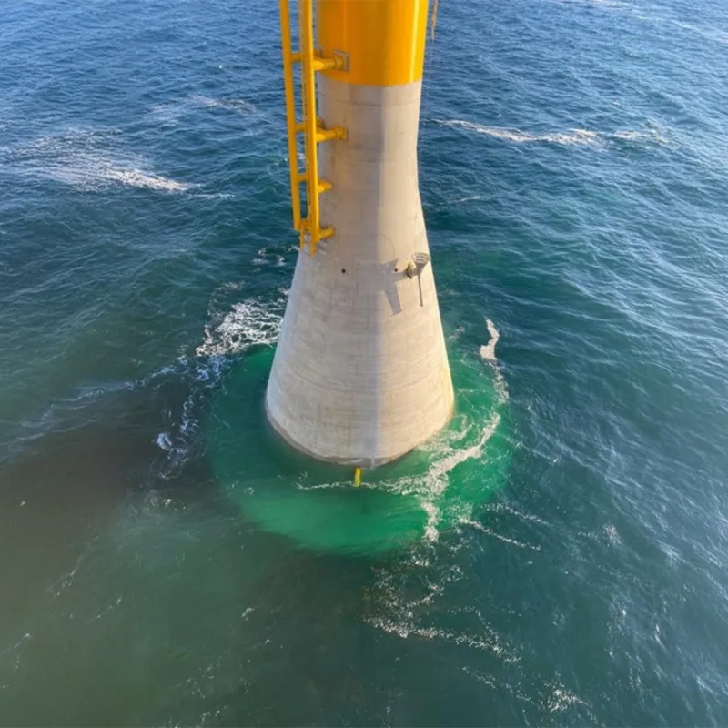Precision GBS monitoring for safe installation of France’s First Offshore Wind Farm at Fécamp ...